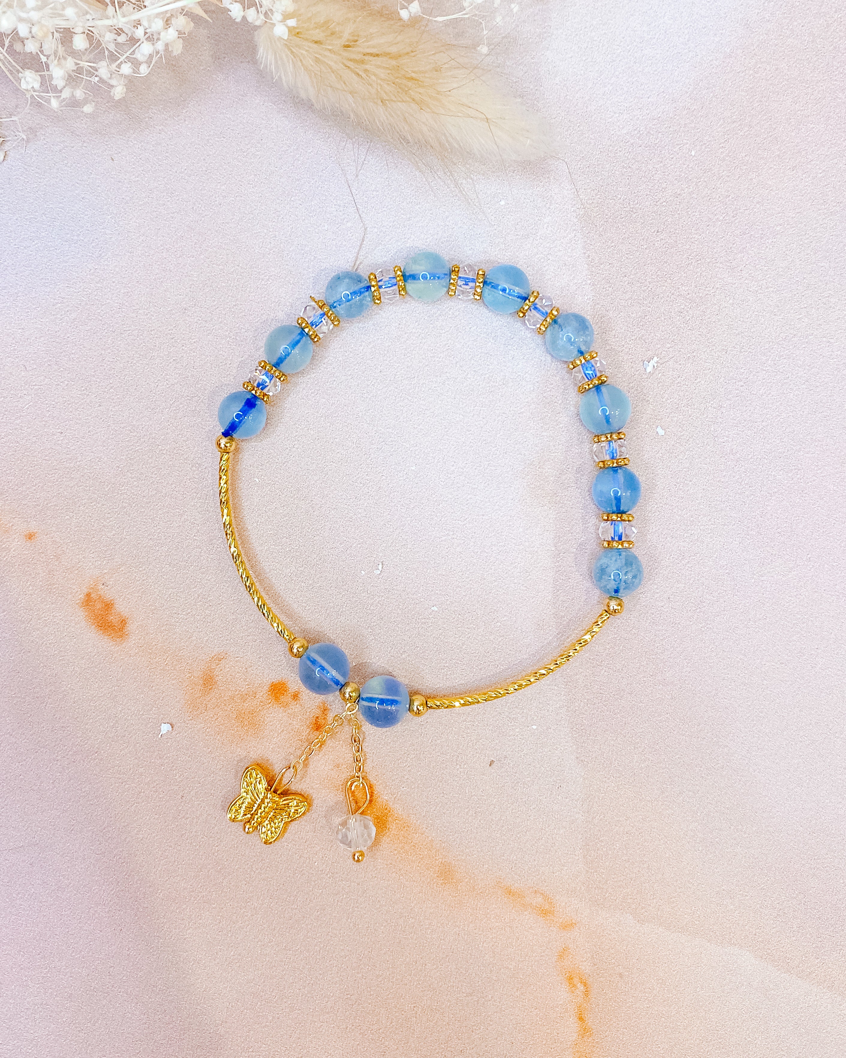 Faye Aquamarine Bracelet